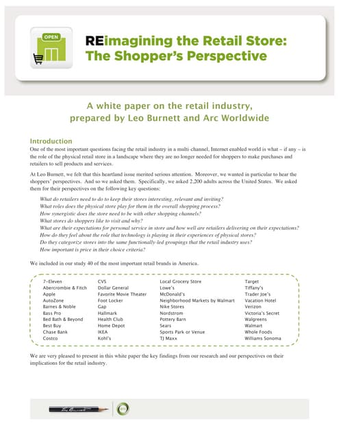 The changing face of retail | PDF