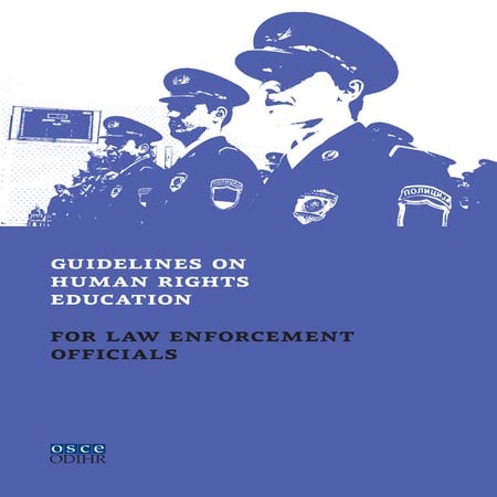 Un human rights standards and practicce for the police | PDF