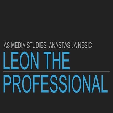 Leon Opening Sequence Analysis | PPT