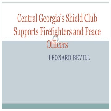 Central Georgia’s Shield Club Supports Firefighters and Peace Officers ...