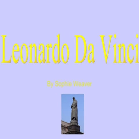 Leonardo Da Vinci | PPT