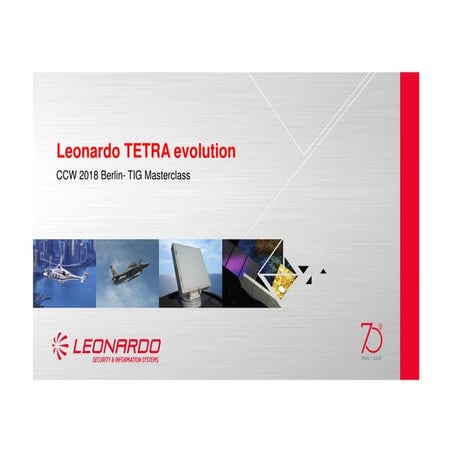A short introduction to TETRA Industry Group and the benefits of TETRA ...