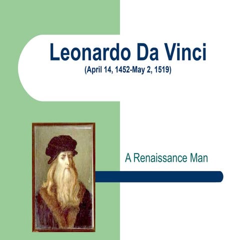 Leonardo Da Vinci | PPT