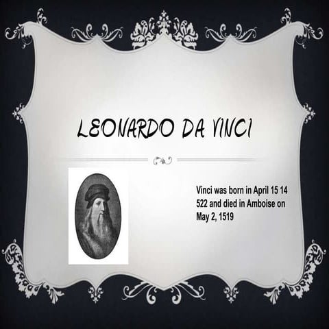 Leonardo da vinci | PPT