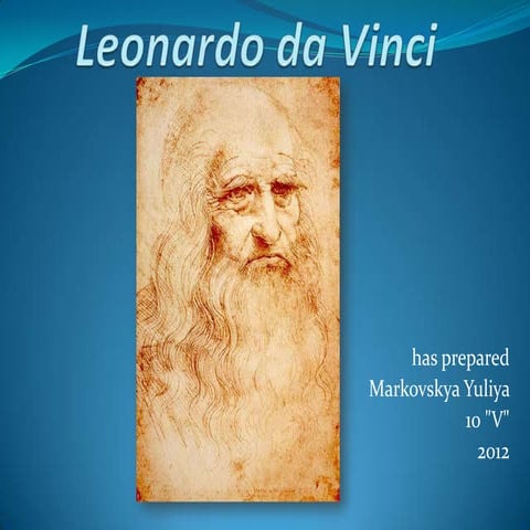 Leonardo da Vinci- Powerpoint Presentation | PPTX