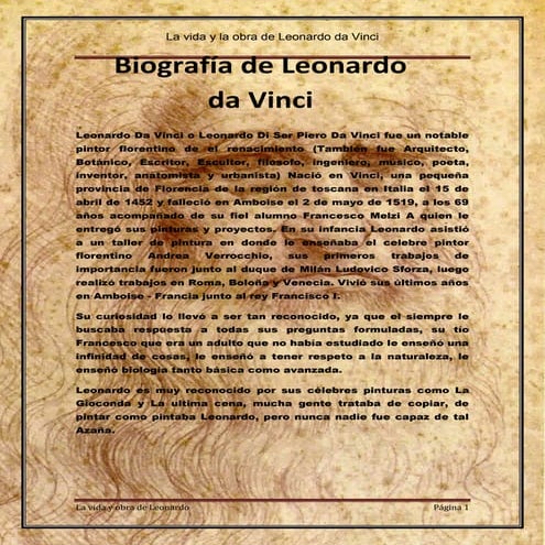 Leonardo da vinci | PPTX