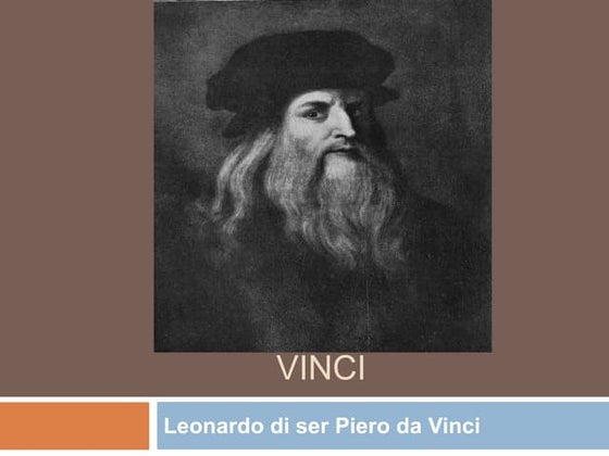 Leonardo da Vinci- Powerpoint Presentation | PPTX