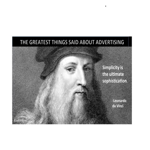 Leonardo da vinci on … graphic design? | PDF