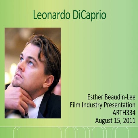 Leonardo di caprio | PPTX