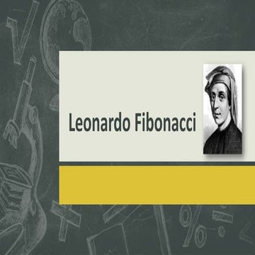 Leonardo Fibonacci | PPTX