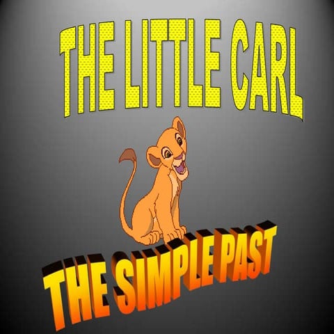 Short story in order to teach the simple past. | PPSX