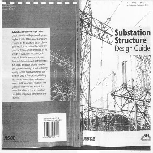 Leon Kempner Jr. (Editor) - Substation Structure Design Guide_ Asce ...