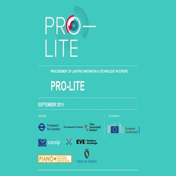 PLS 2015: Transport for London & PRO-LITE | PPT