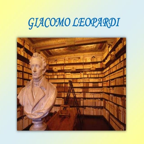 Pessimismo leopardiano | PPTX