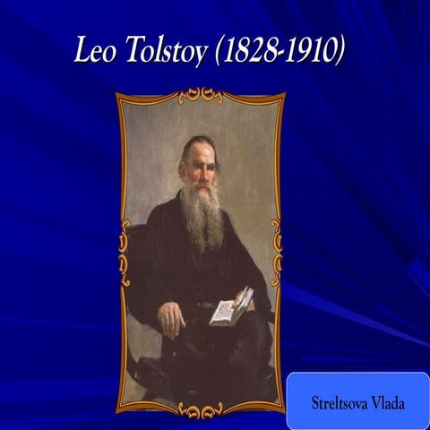 Leo tolstoy стрельцова влада 9 класс | PPT