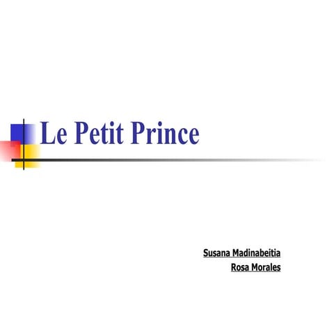 RFM Le Petit Prince | PPT