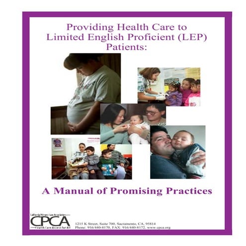 LEP Patient Healthcare Rights | PDF
