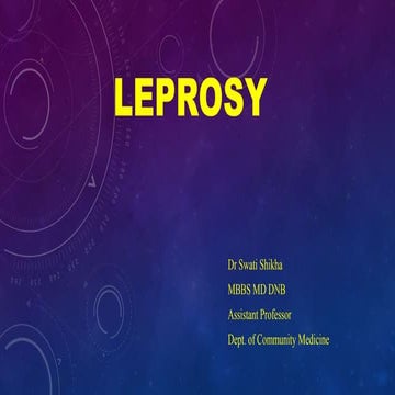Leprosy | PPTX