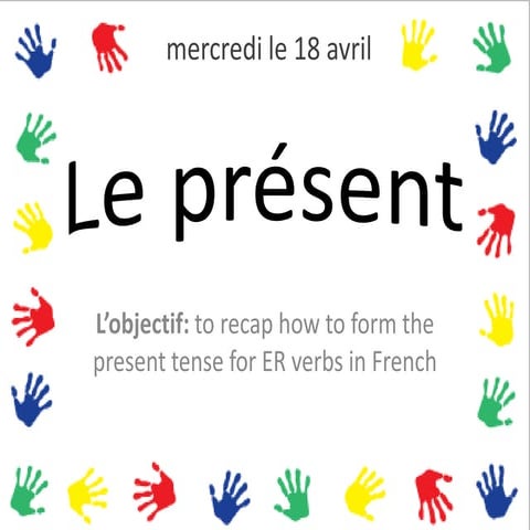 Le présent | PPTX