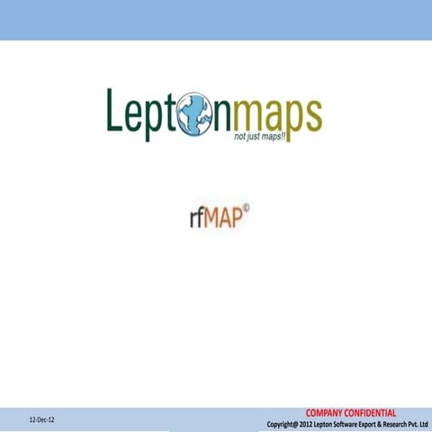 Lepton Maps offerings | PPTX