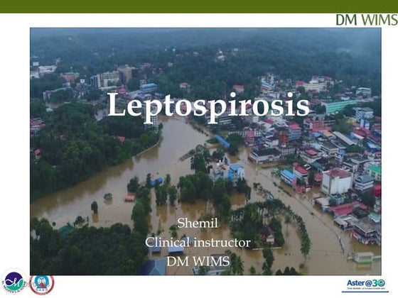 Leptospirosis | PPTX