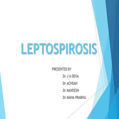 Leptospirosis - ppt-1.pptx