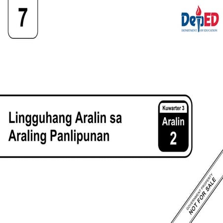 LE_Q3_AP-7_Aralin-2_Linggo-3. LESSON EXEMPLARpdf | PDF