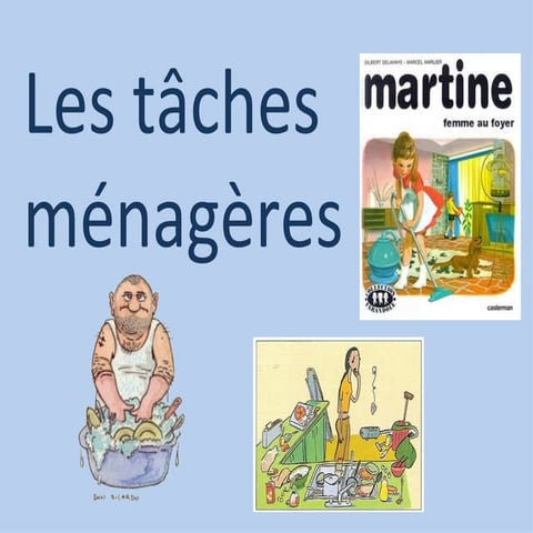 Lexique- les taches ménagères