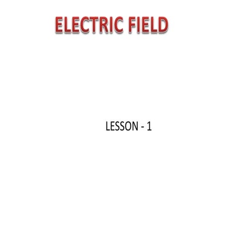 Electricity lesson | PPT