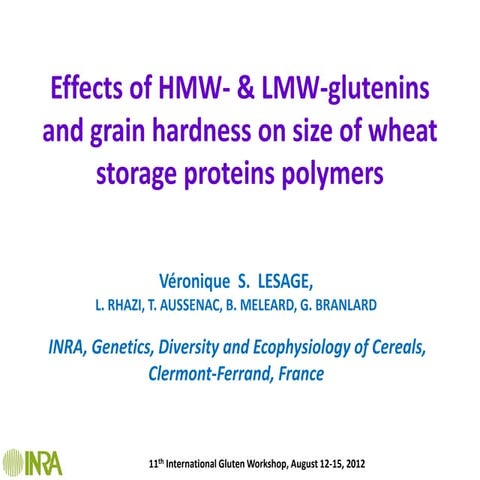 Effects of HMW- & LMW-glutenins and grain hardness on size of wheat ...
