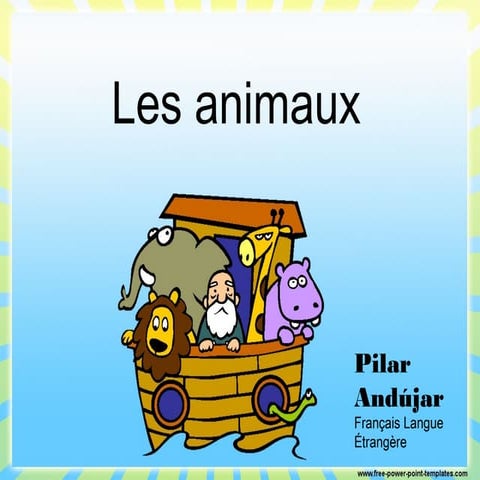 Les animaux | PPT