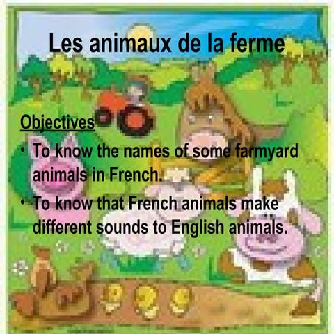 Farm animals - Les animaux de la ferme.ppt