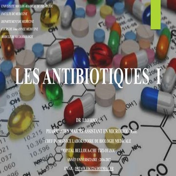 Les Antibiotiques , Conduite a tenir pratique | PPT