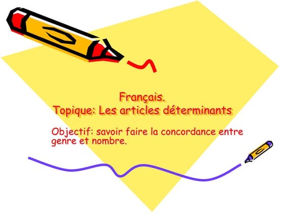 Les adjectifs BAGS/BANGS | PPT