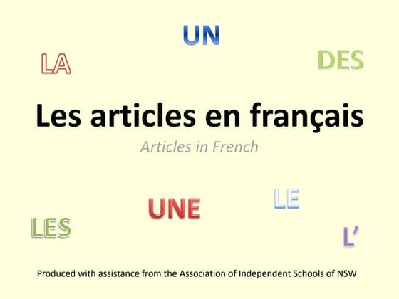 Les adjectifs BAGS/BANGS | PPT