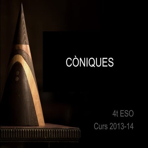 Les còniques | PPT