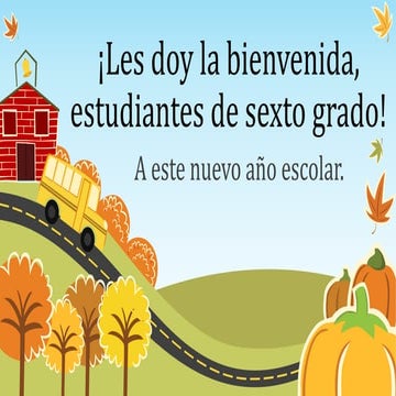 Les doy la bienvenida estudiantes al primer dia de clases.pptx