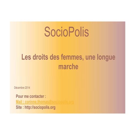 La parité hommes – femmes | PDF