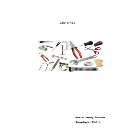 Les eines de la tecnologia | DOCX