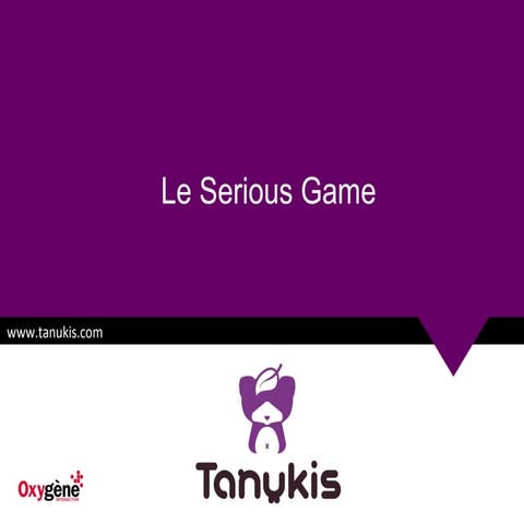Serious game serious goals | PPT