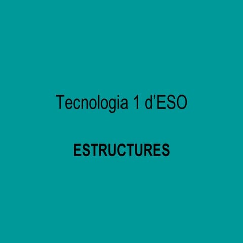 Les estructures | PDF