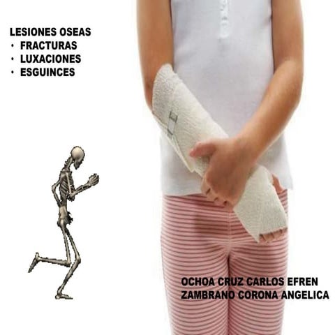 Lesiones Oseas Enfermeria Fracturas Oseas Pdf