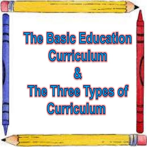 Revised basic education curriculum (rbec) | PPTX