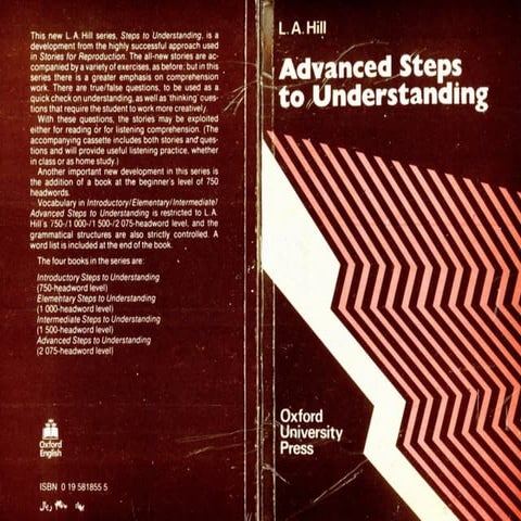 Leslie a. hill. advanced steps to understanding | PDF