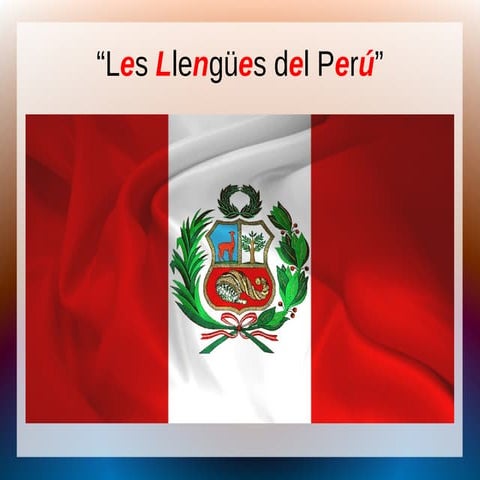 Les llengües del Perú | ODP