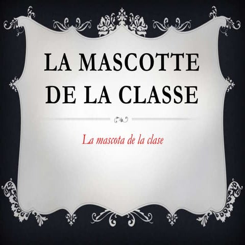 Les mascottes | PPTX