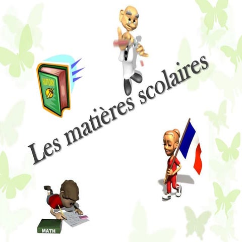 Les matières scolaires | PDF