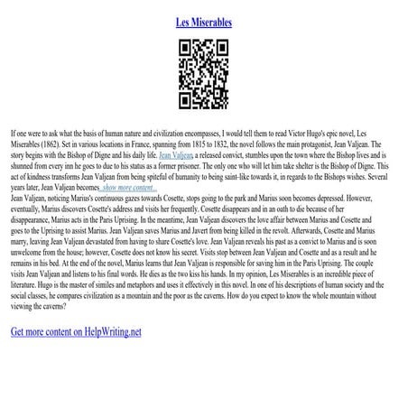 critic LES MISERABLES by Victor Hugo.pptx