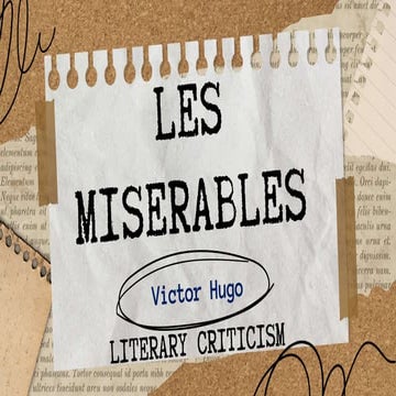critic LES MISERABLES by Victor Hugo.pptx