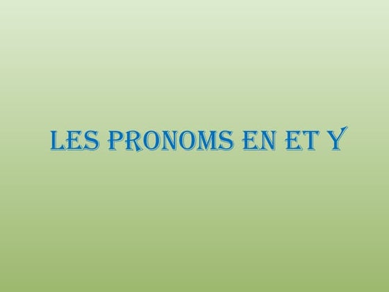 Synthèse- Les pronoms | PDF | Resume Writing and Advice | Job Search